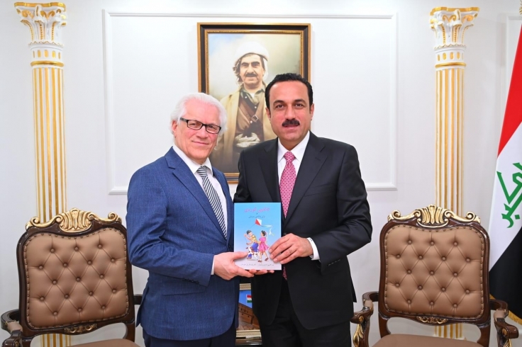 Erbil Governor receives Dr. Fariad Fazil Omar | پارێزگای هەولێر - Erbil ...