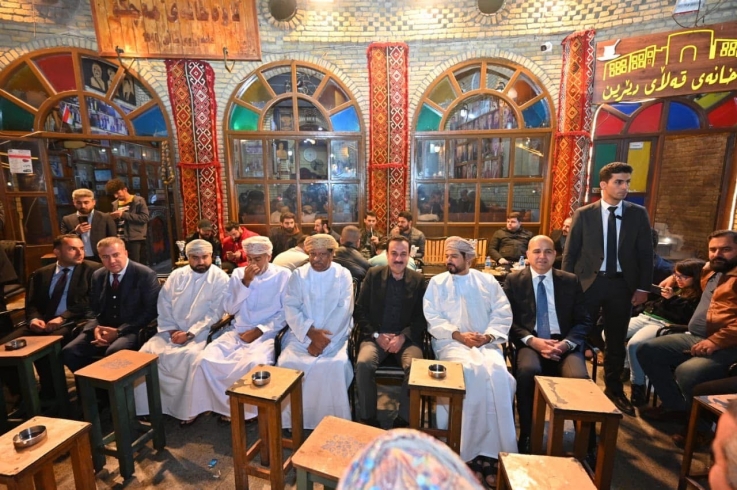 Erbil...A delegation from the Sultanate of Oman was welcomed at Machko ...