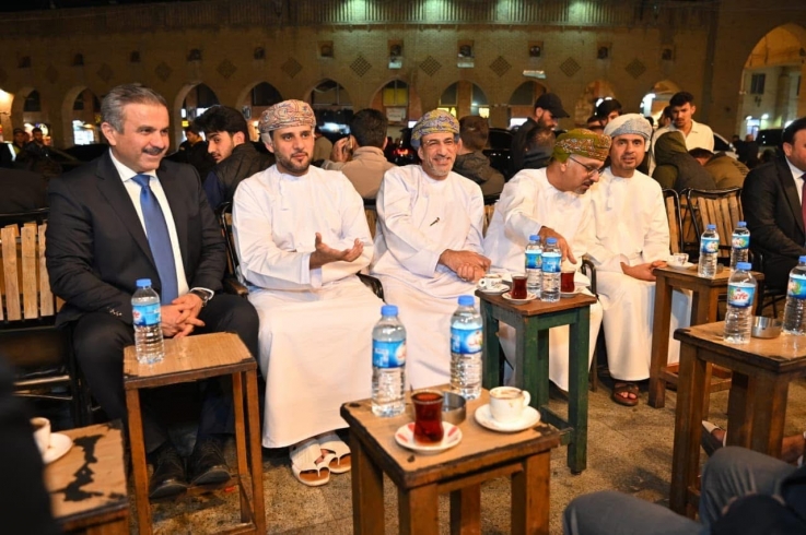 Erbil...A delegation from the Sultanate of Oman was welcomed at Machko ...