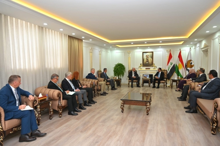 The Governor of Erbil Receives the Chairman of the Board of the ...