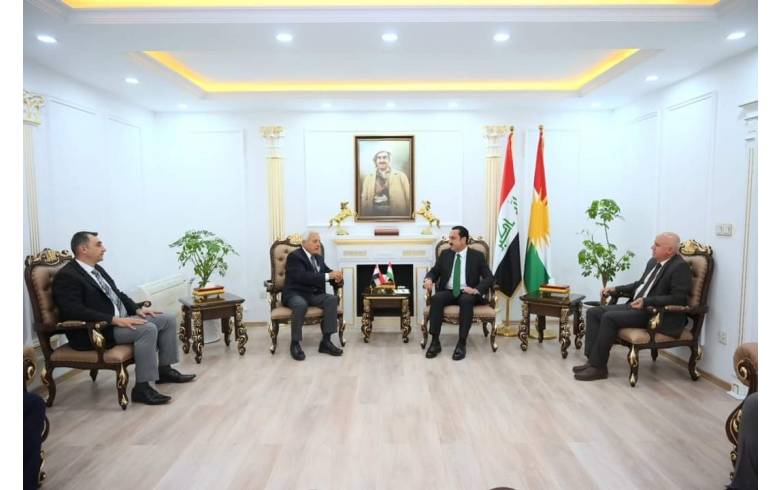 The Governor of Erbil receives the Head of the Union Churches in ...